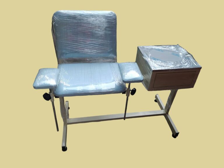 Silla toma de muestra - Mobiliario Medico MagnoMedico